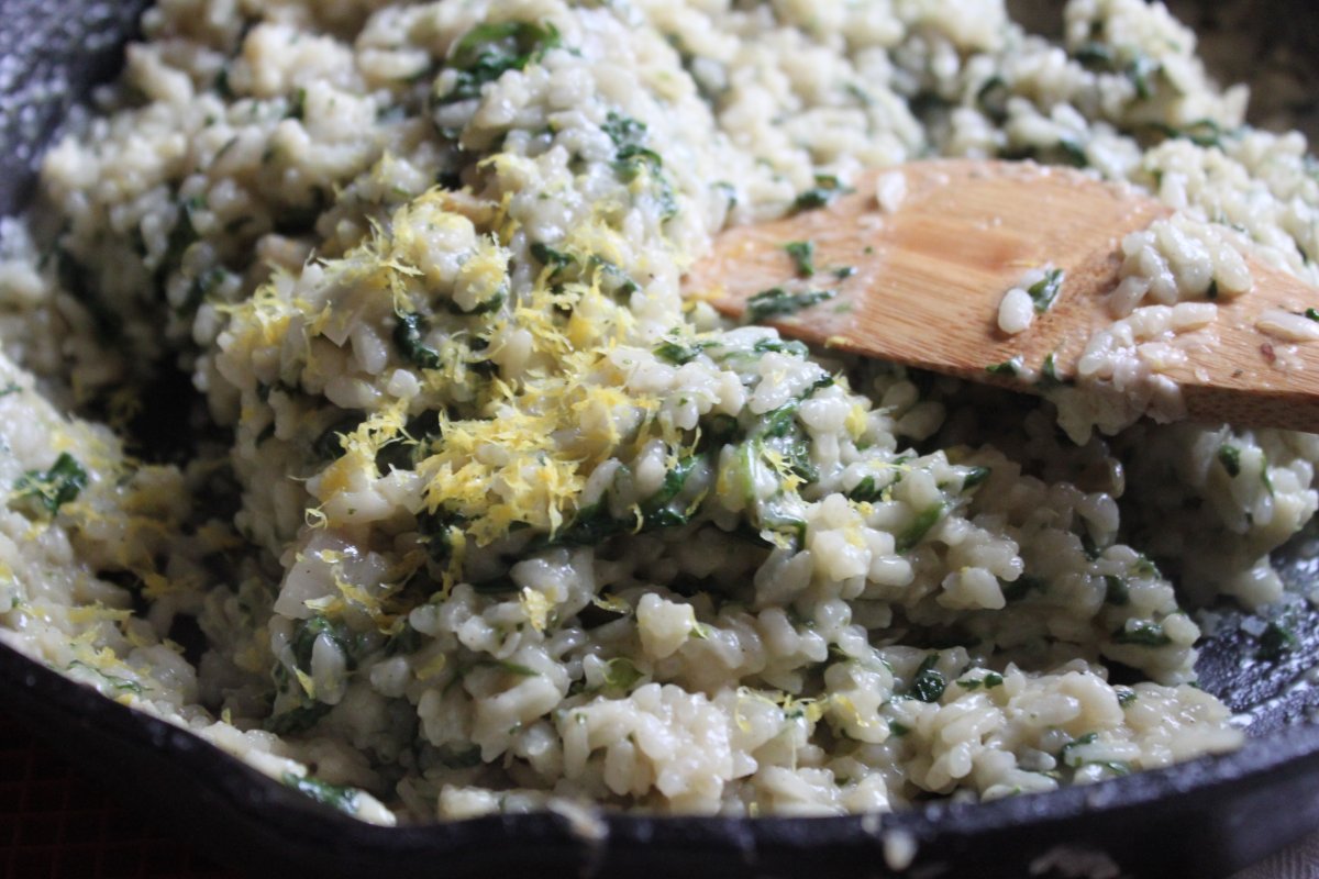 Jamie Oliver Risotto Spinach And Goat Cheese at Peggy Bradley blog