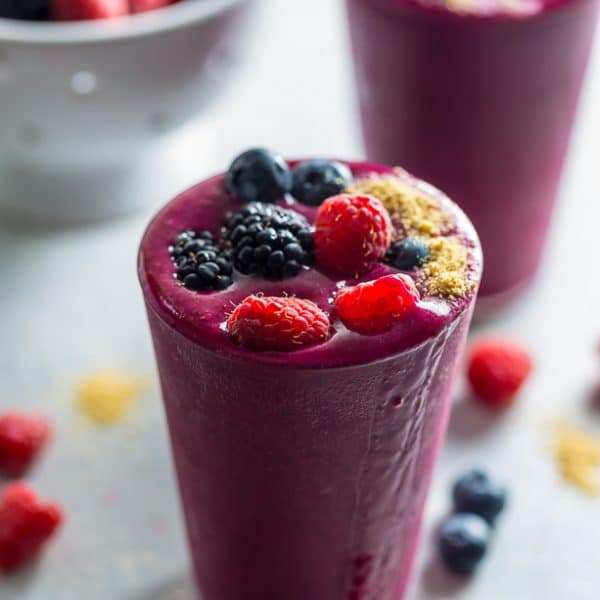 Berry Pie Smoothie - Baker by Nature