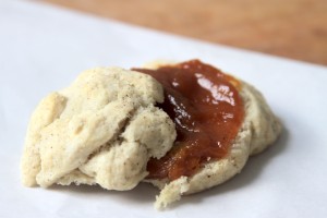 Browned Butter Maple Vanilla Bean Biscuits - Baker by Nature
