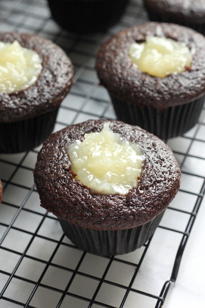 The Best Chocolate Coconut Cupcakes - Baker by Nature
