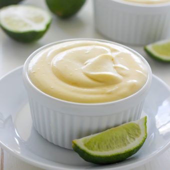 Creamy Key Lime Pudding - Baker by Nature