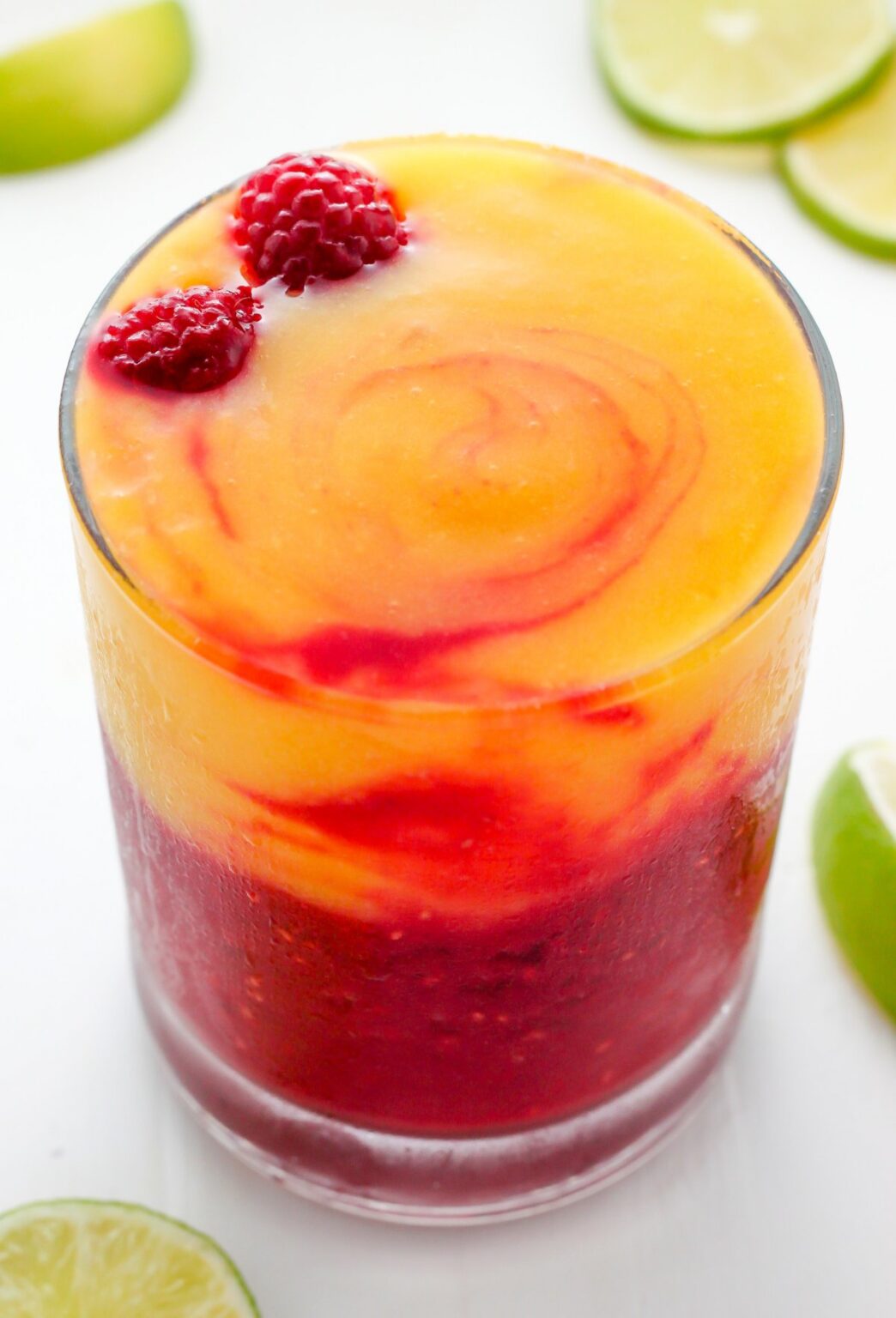 Raspberry Mango Margaritas - Baker by Nature