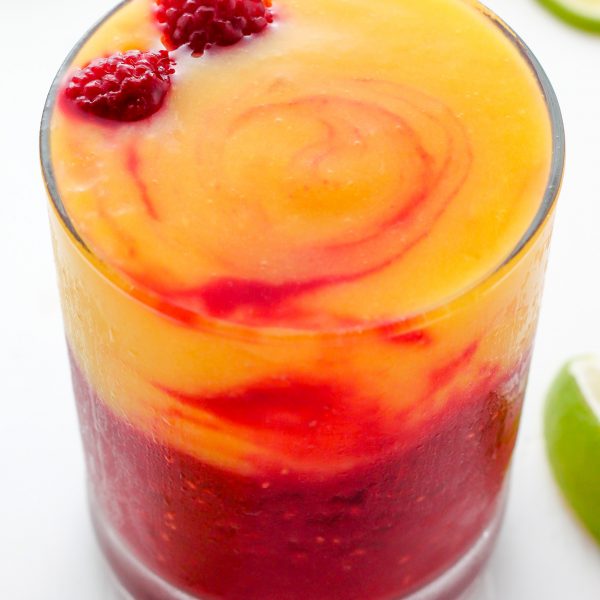 Raspberry Mango Margaritas - Baker by Nature