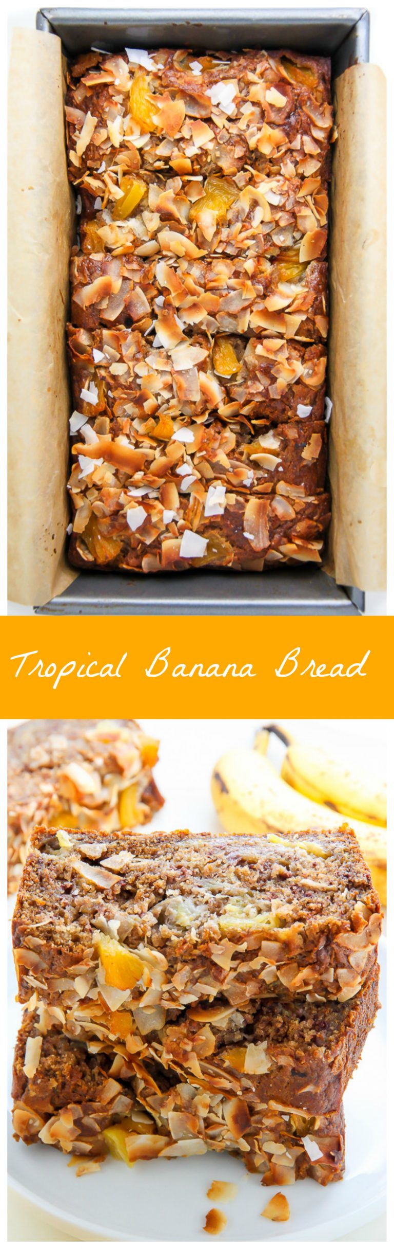 Tropical Banana Bread - Baker by Nature