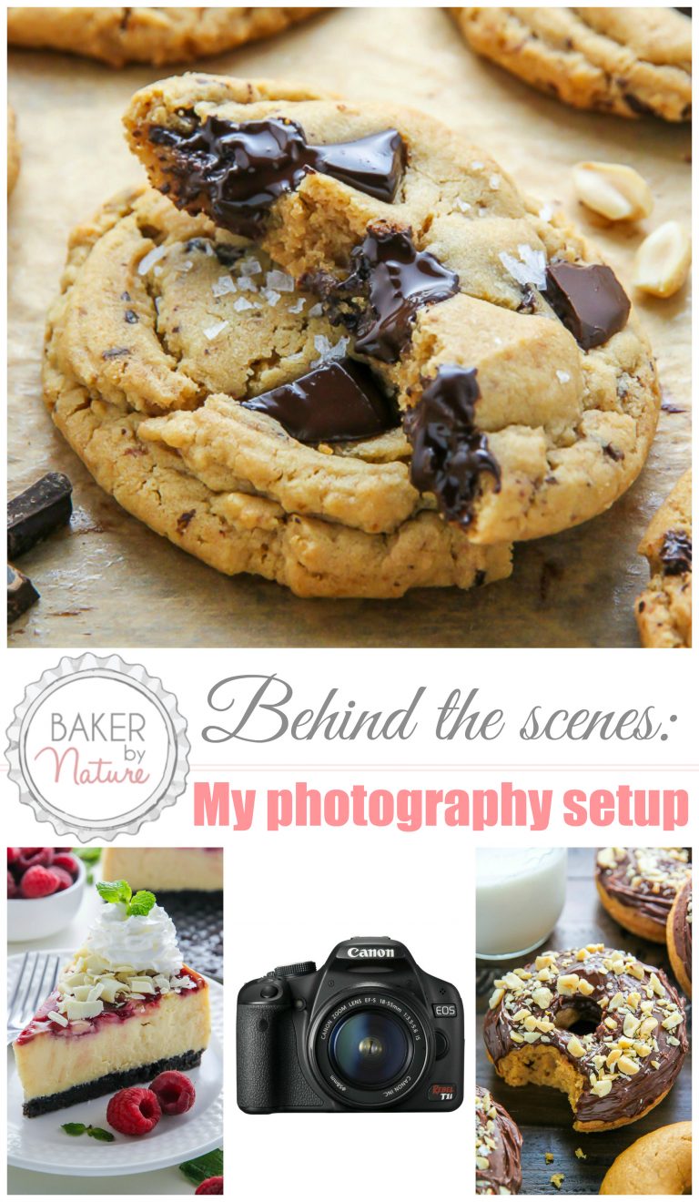 Behind the Scenes: My Simple Food Photography Setup - Baker by Nature