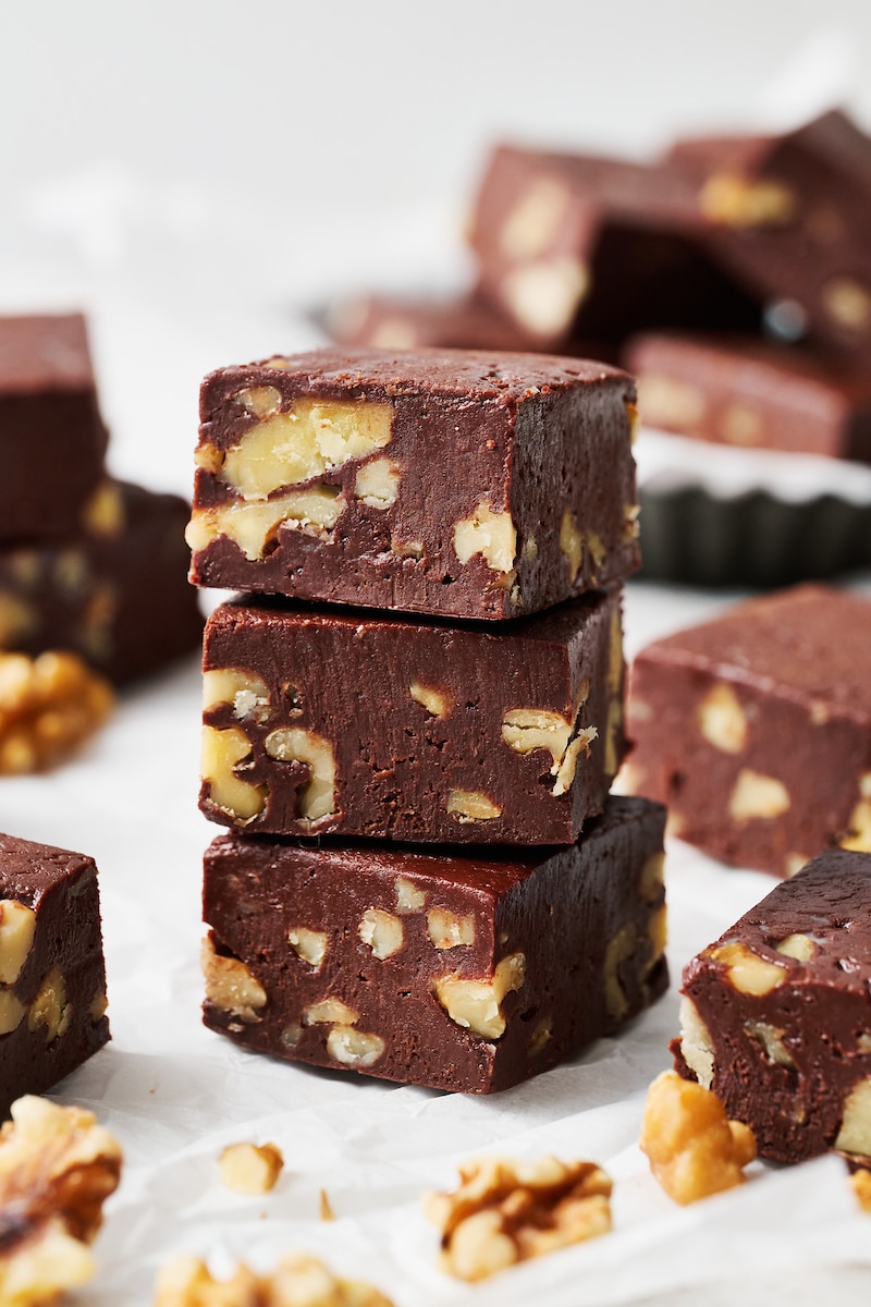 Homemade chocolate fudge store