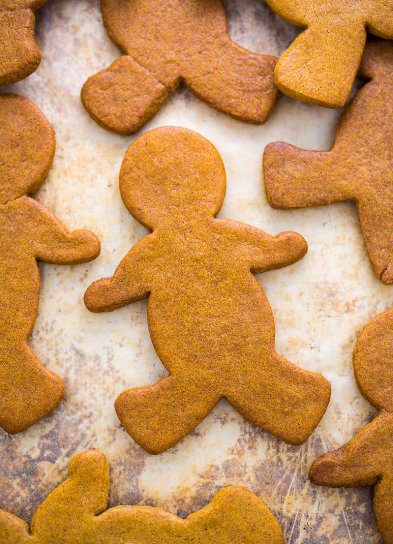 Brown Butter Gingerbread Men - Baker by Nature
