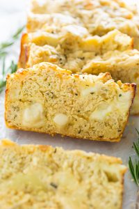 One-Bowl Herbed Ricotta Cheesy Bread - Baker by Nature