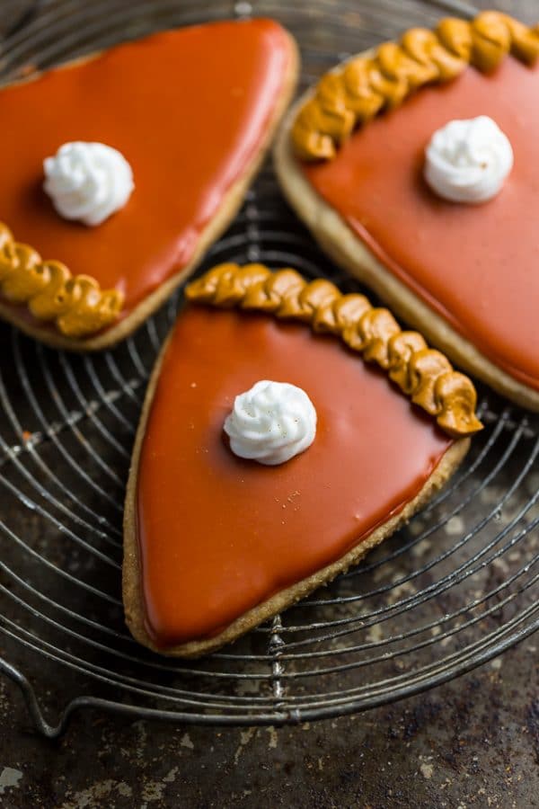 Pumpkin Spice Cut-Out Cookies - Baker by Nature