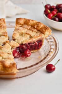The Best Cherry Pie Recipe (Homemade Pie Crust)