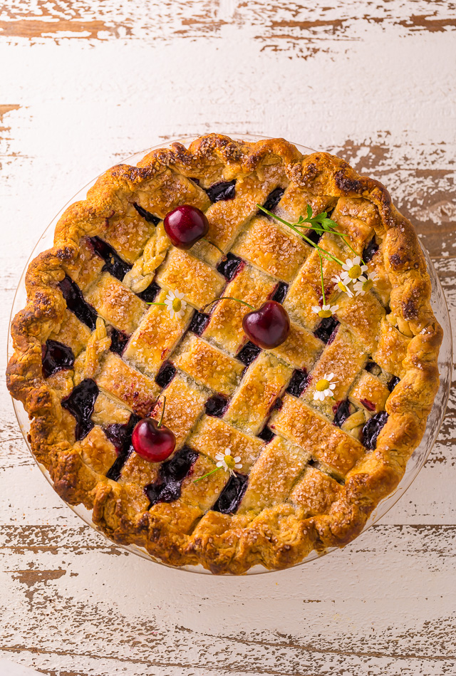 Foolproof Cherry Pie - Baker by Nature