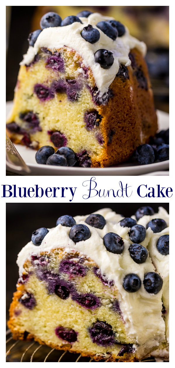 The Best Blueberry Bundt Cake - Baker by Nature