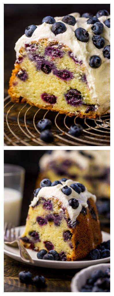 The Best Blueberry Bundt Cake - Baker by Nature