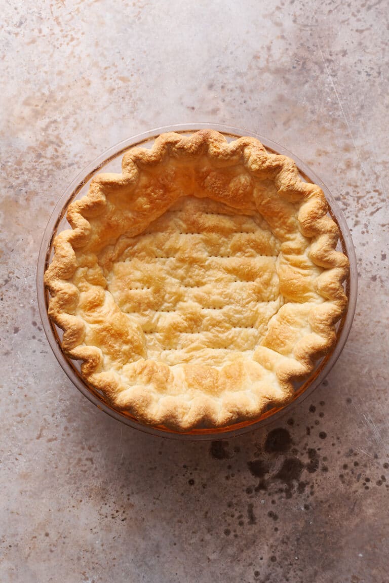 All Butter Pie Crust Recipe (Homemade Pie Dough)