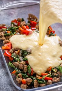 Easy Overnight Italian Breakfast Casserole - Baker by Nature