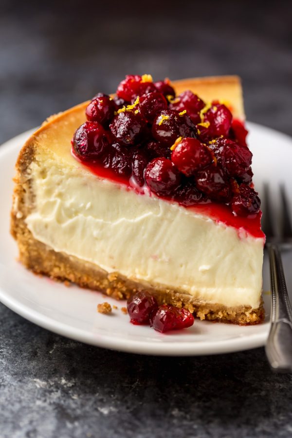 Orange Ricotta Cheesecake - Baker by Nature