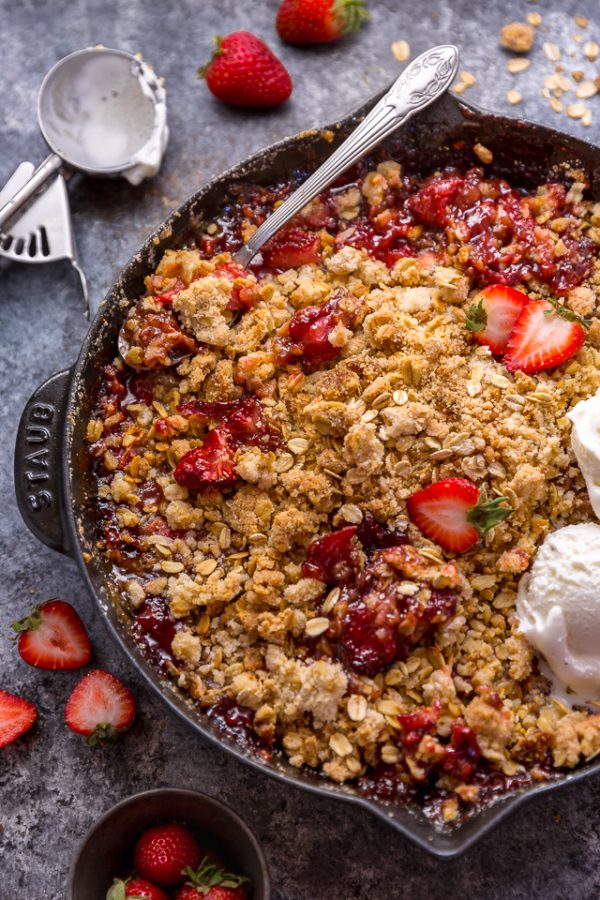 Strawberry Crisp - Baker by Nature