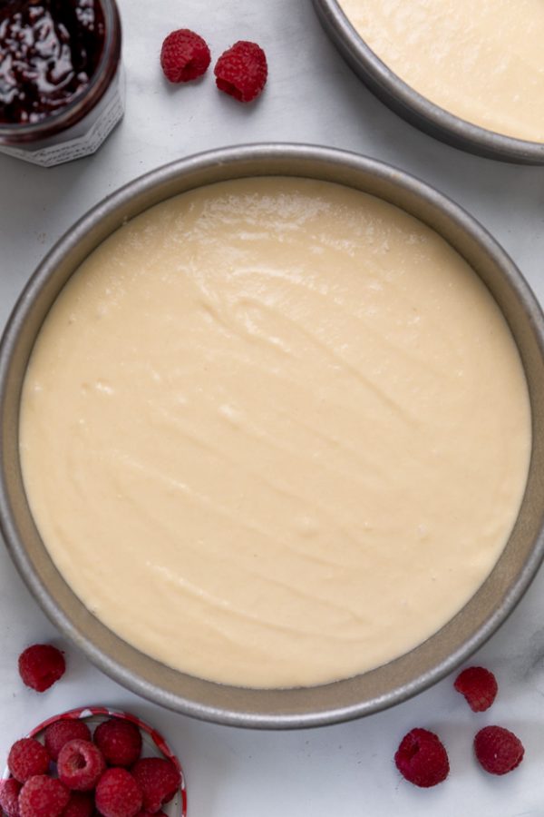 White Chocolate Raspberry Cake Recipe - Baker by Nature