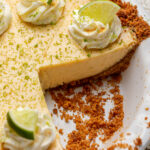 Key Lime Pie with Graham Cracker Crust - Baker by Nature