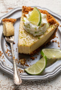 Key Lime Pie with Graham Cracker Crust - Baker by Nature