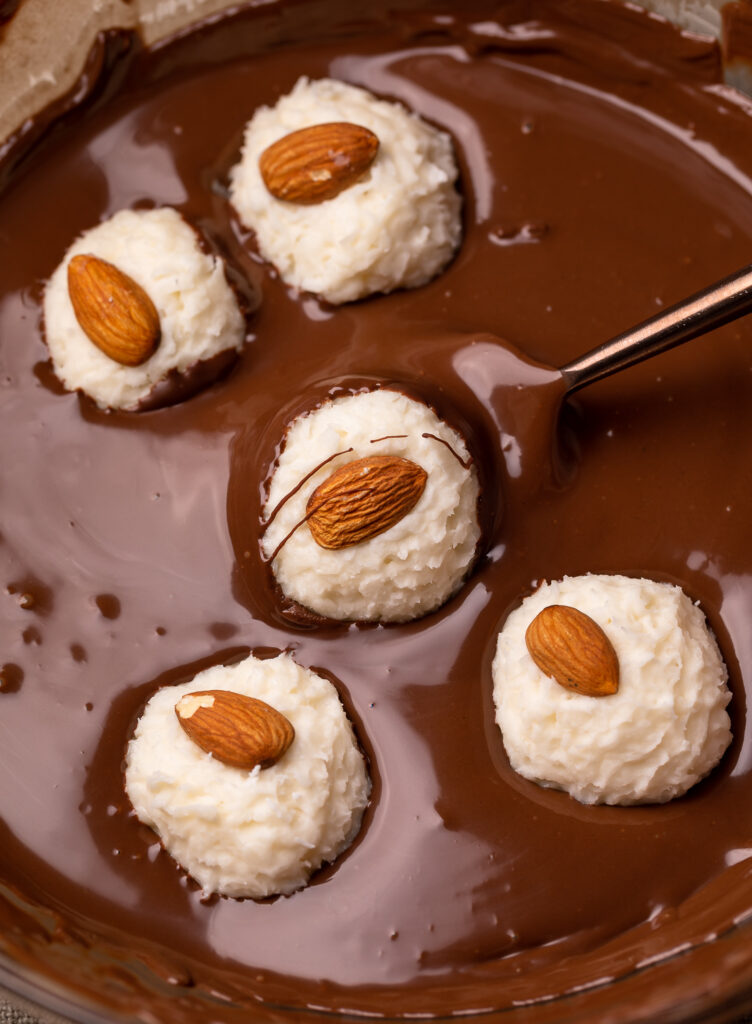 Almond Joy Truffles - Baker by Nature