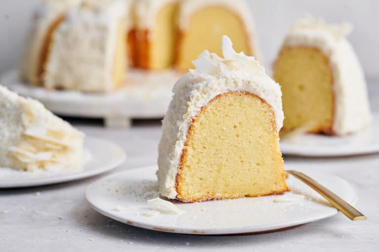 The Best Tom Cruise Coconut Cake (White Chocolate Coconut)