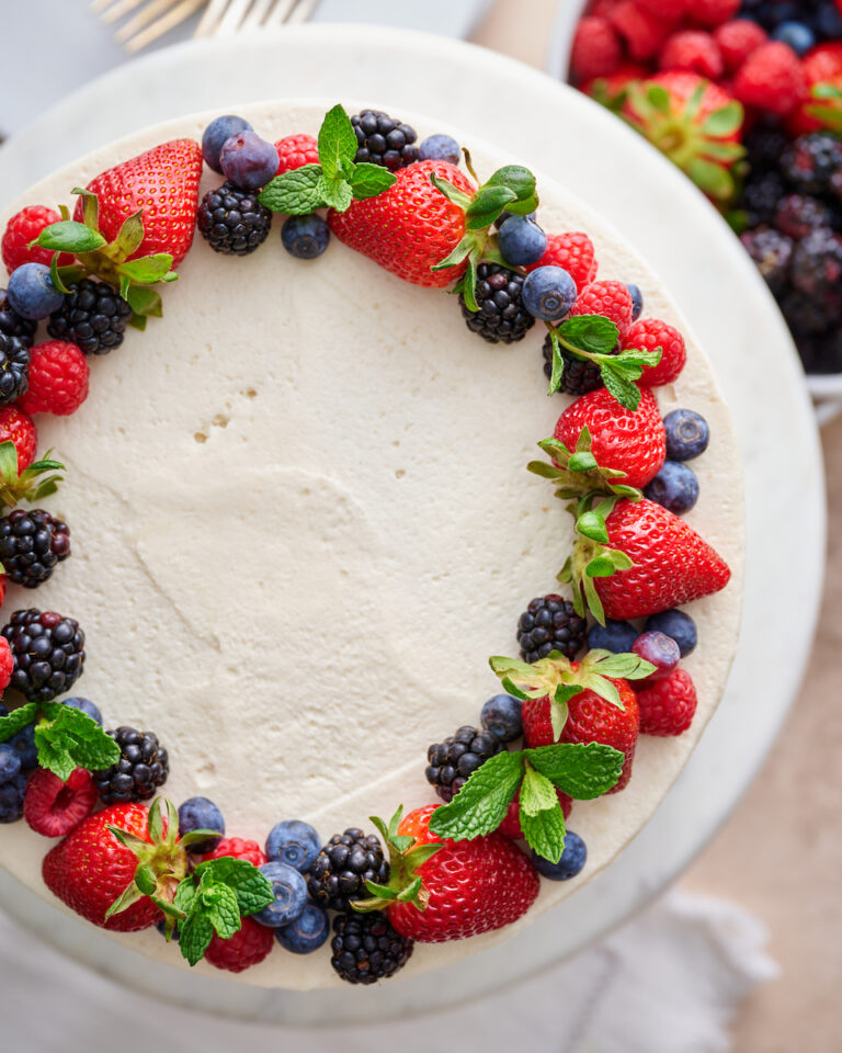 My Favorite Vanilla Cake Recipe - Baker by Nature