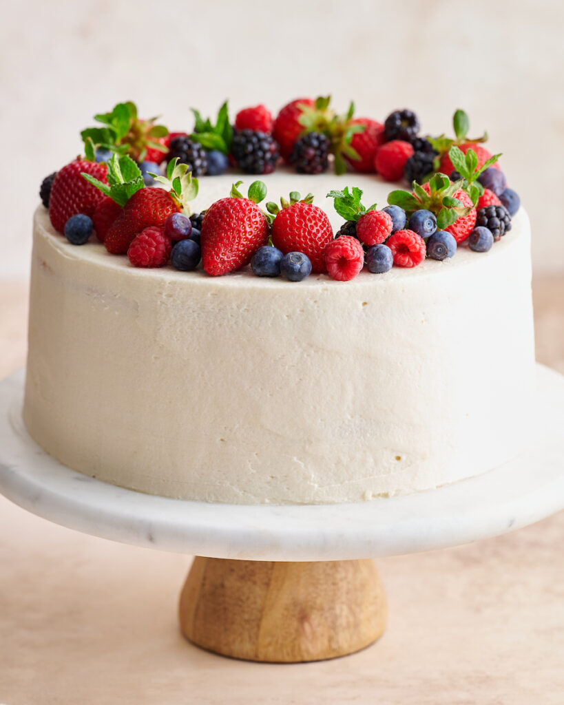 My Favorite Vanilla Cake Recipe - Baker by Nature