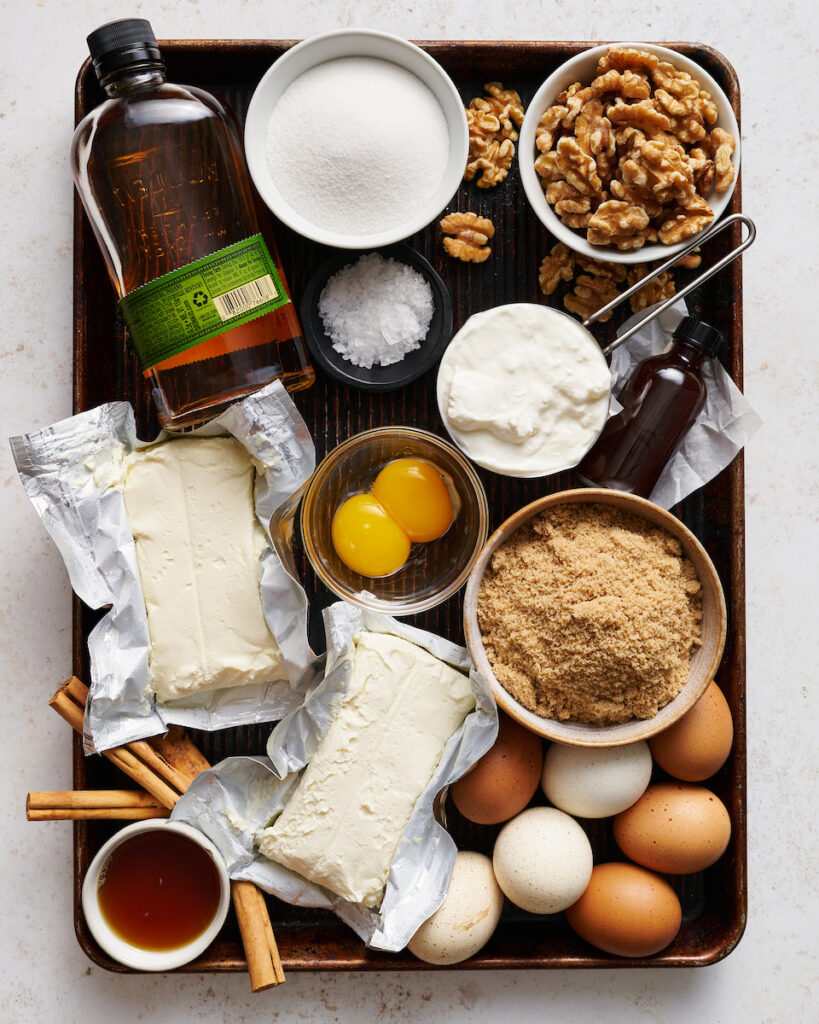 Maple Walnut Cheesecake - Baker by Nature