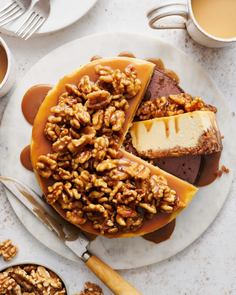 Maple Walnut Cheesecake - Baker by Nature