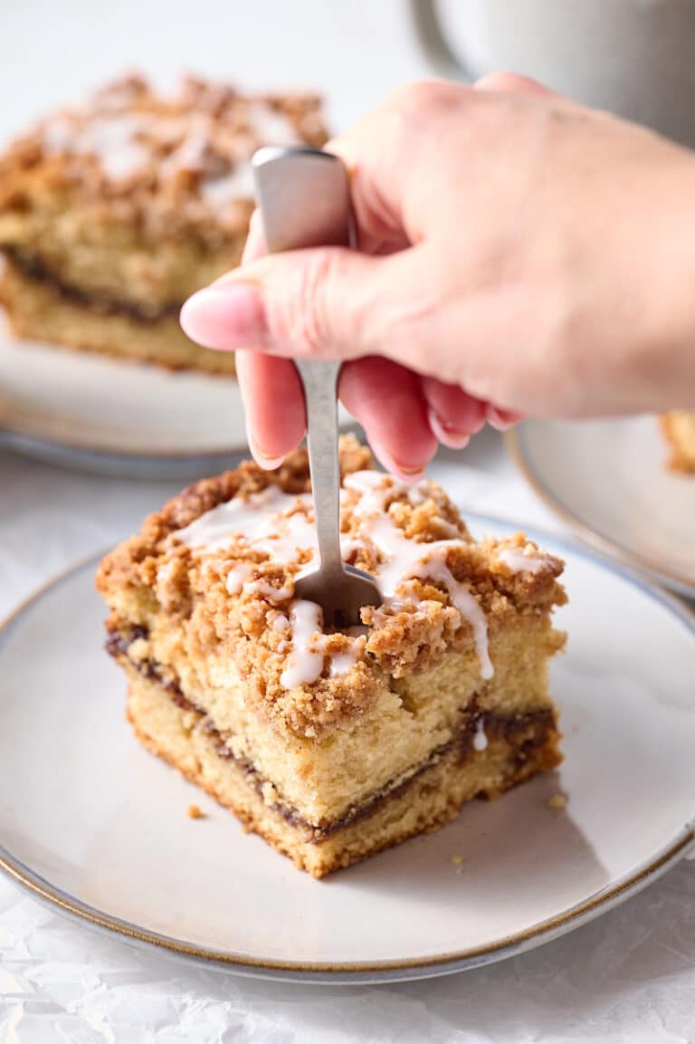 Coffee Cake with Streusel Topping - Baker by Nature