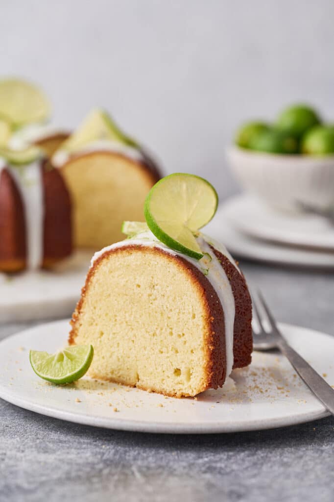 Key Lime Bundt Cake - Baker by Nature