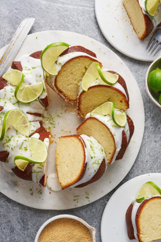 Key Lime Bundt Cake - Baker by Nature