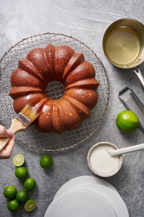 Key Lime Bundt Cake - Baker by Nature