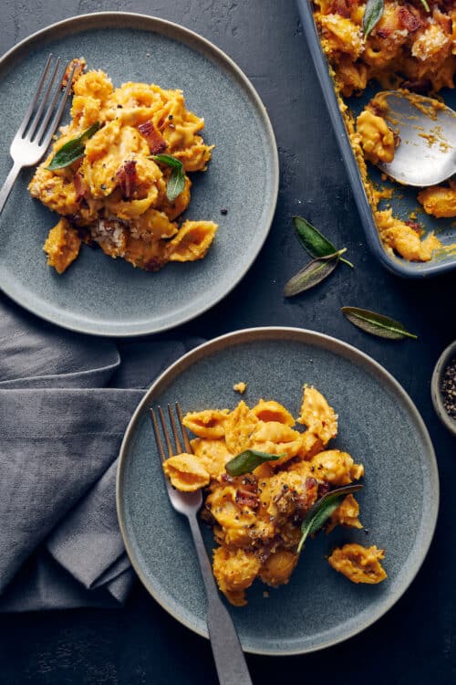 Best Darn Pumpkin Mac and Cheese - Baker by Nature