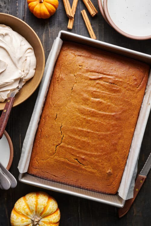 Pumpkin Cake Recipe (Super Moist) - Baker by Nature