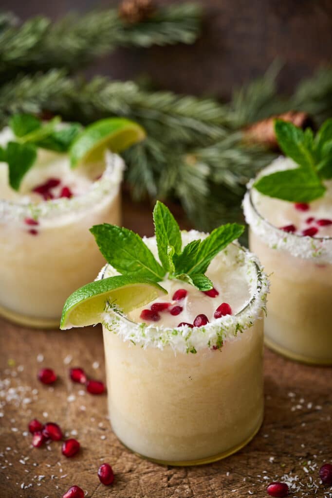 White Christmas Margaritas - Baker by Nature