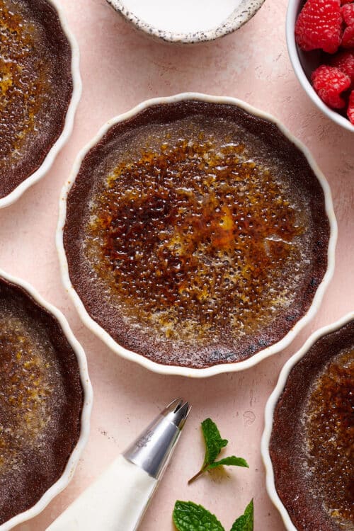 Chocolate Creme Brûlée - Baker by Nature