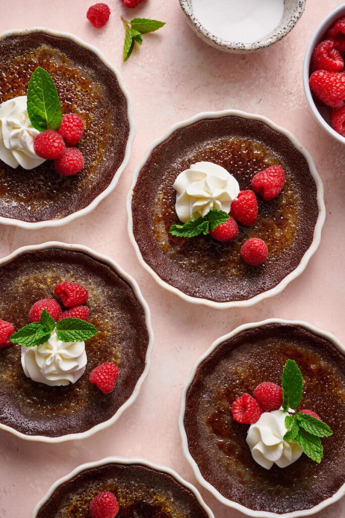 Chocolate Creme Brûlée - Baker by Nature