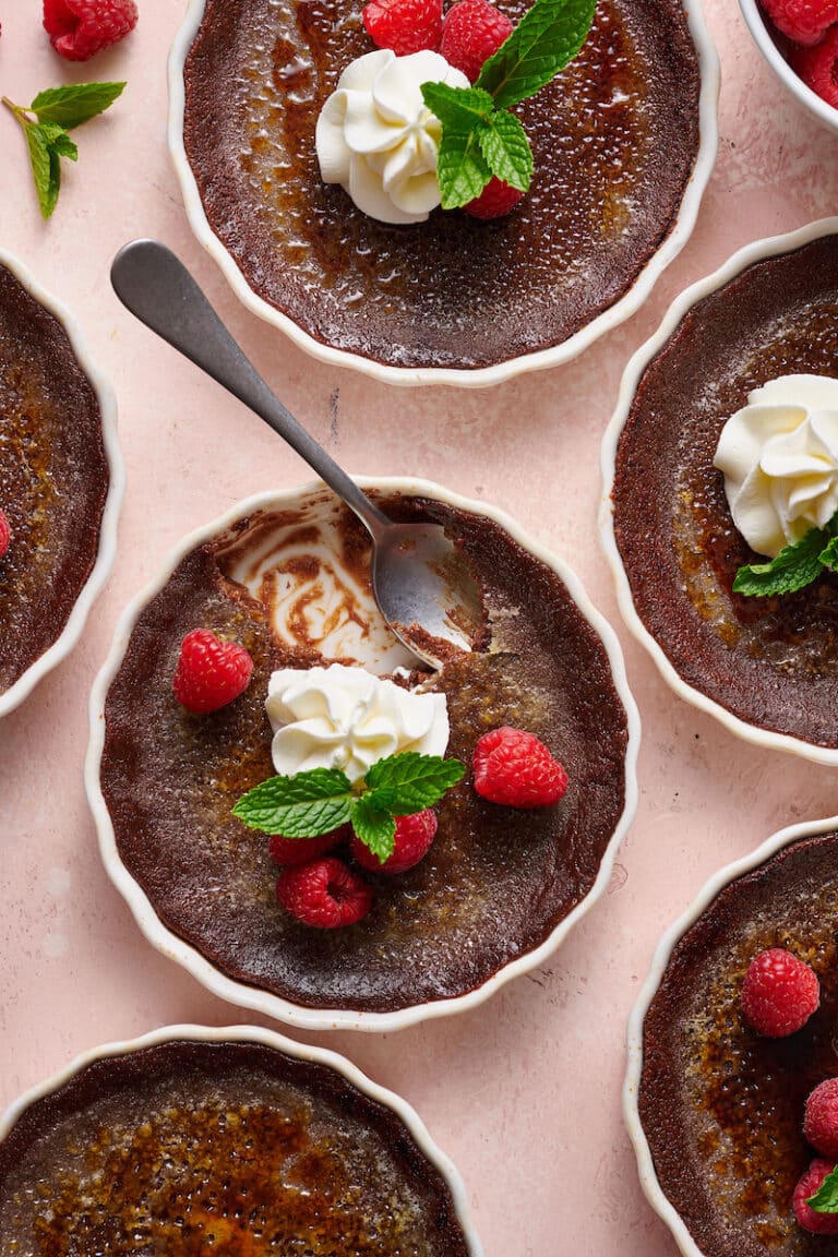 Chocolate Creme Brûlée - Baker by Nature
