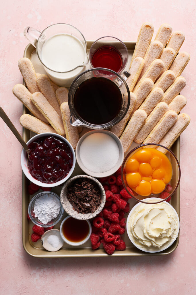 Raspberry Tiramisu - Baker by Nature