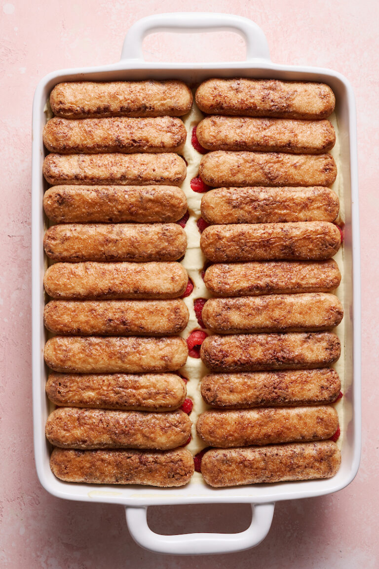 Raspberry Tiramisu - Baker by Nature