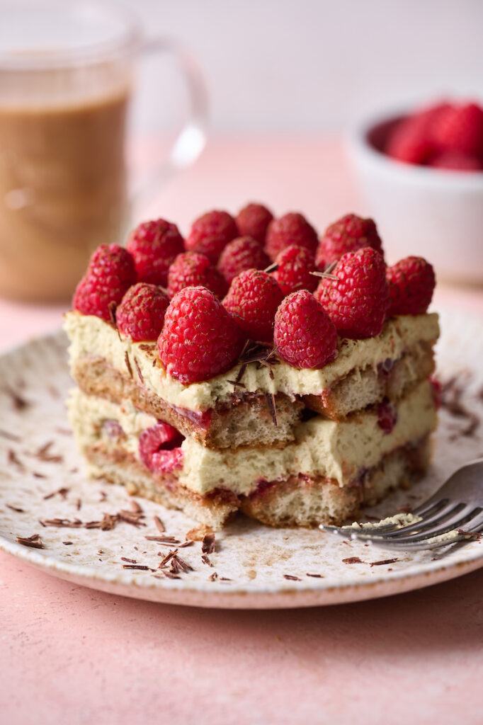 Raspberry Tiramisu - Baker by Nature