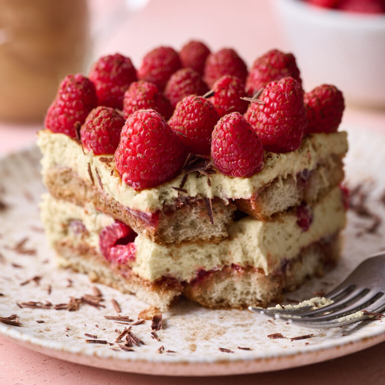 Raspberry Tiramisu - Baker by Nature