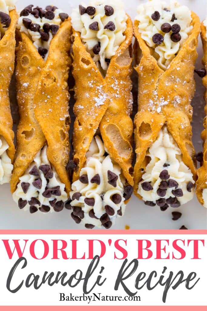5-Ingredient Cannolis - Baker by Nature