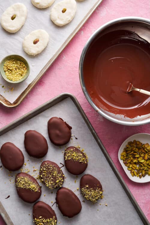 Chocolate Covered Coconut Cream Eggs - Baker by Nature