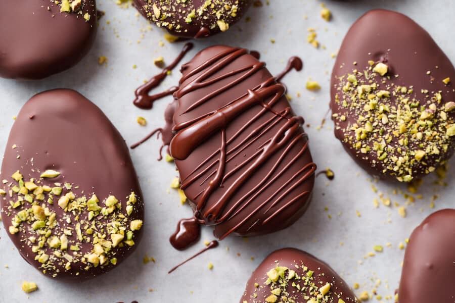 Chocolate Covered Coconut Cream Eggs - Baker by Nature