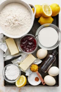 Lemon Raspberry Sandwich Cookies - Baker by Nature