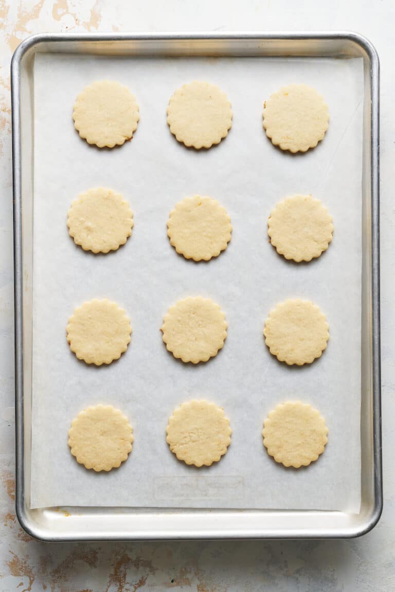 Lemon Raspberry Sandwich Cookies - Baker by Nature