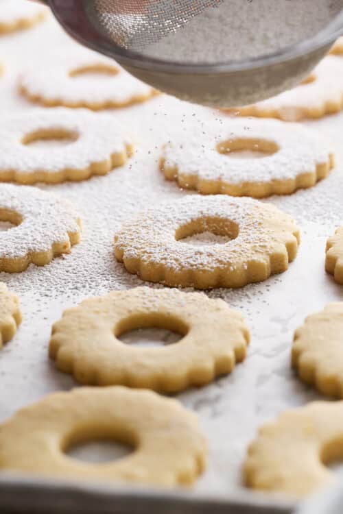 Lemon Raspberry Sandwich Cookies - Baker by Nature